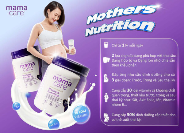 Sản Phẩm Dinh Dưỡng MamaCare Premium & Complete Mothers Nutrition - HOAN TT