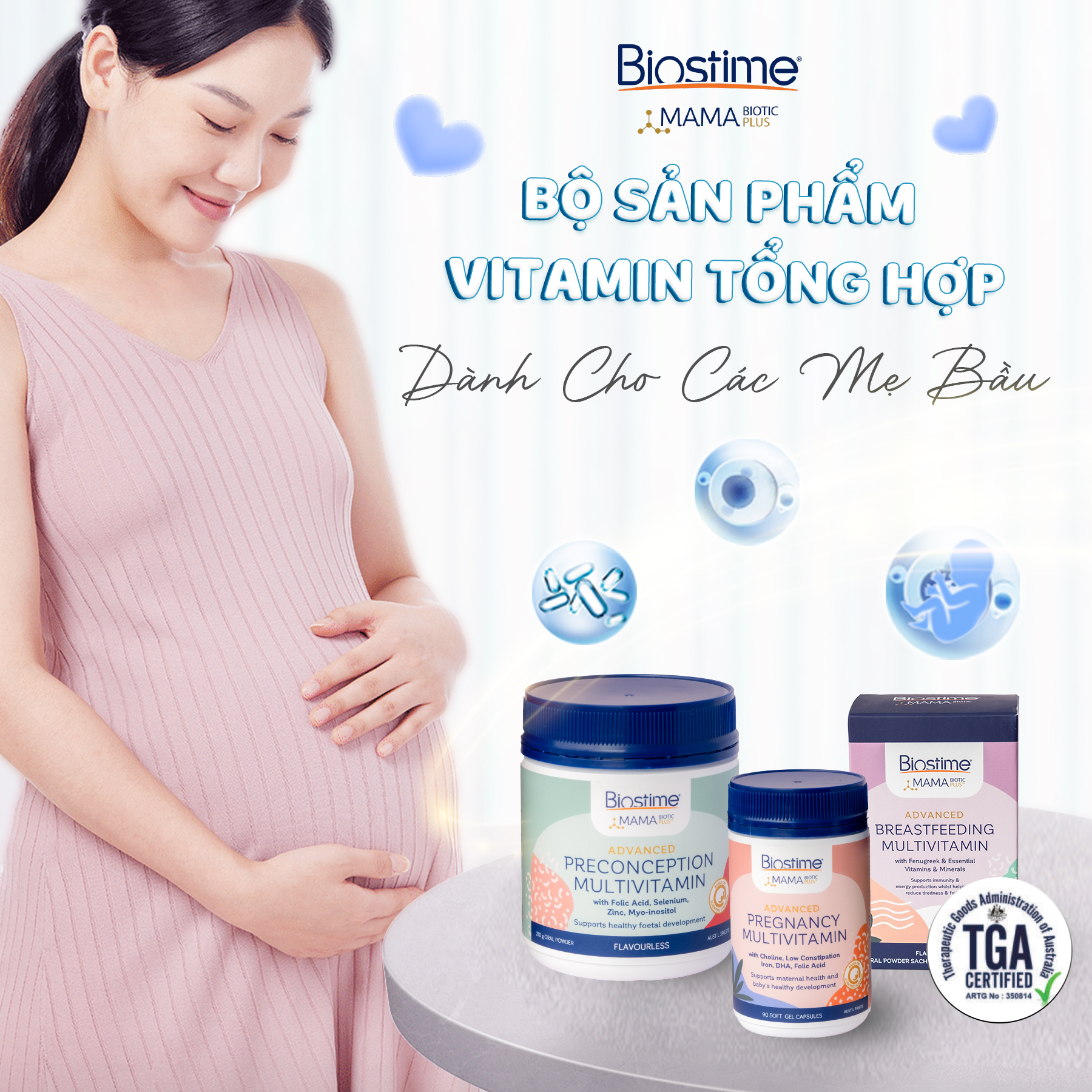 Hoan TT chính thức ra mắt bộ sản phẩm Biostime MamaBiotic Plus dành cho team mẹ bầu - HOAN TT