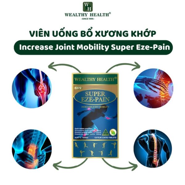 Viên Uống Hỗ Trợ Xương Khớp Super Eze-Pain - HOAN TT